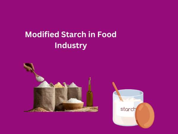 Application of modified starch in food industry