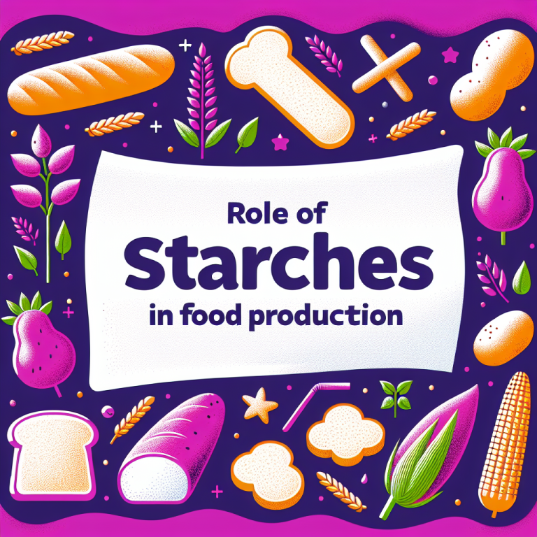 Role of starches in food production Industry - Angel Starch